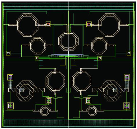 Full Layout For The Presented Vga At 10 Ghz Download Scientific Diagram