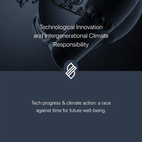 Technological Innovation And Intergenerational Climate Responsibility → Scenario