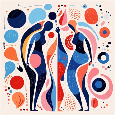 Premium Vector Vector Flat Design Style Abstract Illustration Male