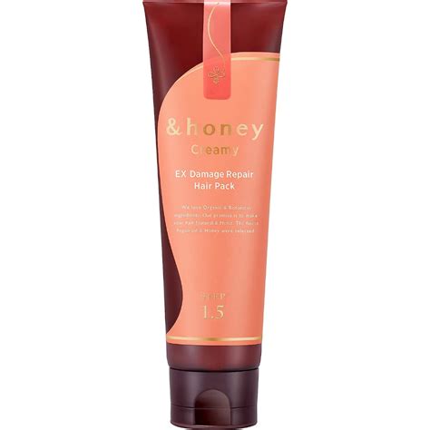 Andhoneyandhoney Creamy Ex Damage Repair Shampoo 440ml Creamy Ex