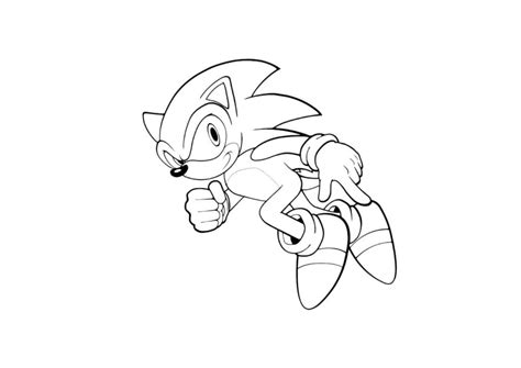 Coloriage Sonic 100 Dessins Sonic Gratuit à Imprimer