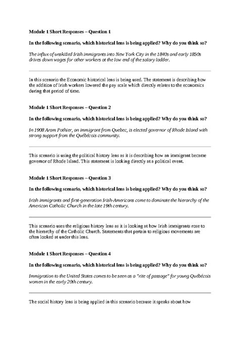1 2 module one short answer responses module 1 short responses