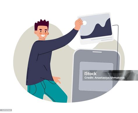모바일 애플리케이션을위한 요소가있는 사람 Ui Ux 디자이너 배열 인터페이스 응용 프로그램 및 사이트의 요소 벡터 그림 플랫