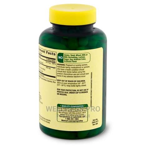 Spring Valley Garcinia Cambogia Dietary Supplement 800 Mg 90 Count