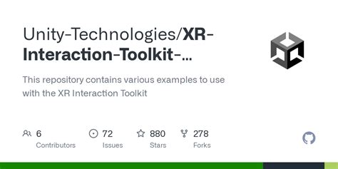XR Interaction Toolkit Examples LICENSE Md At Main Unity Technologies XR Interaction Toolkit