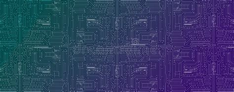 A Circuit Board Background Featuring High Tech Circuitry And Computer