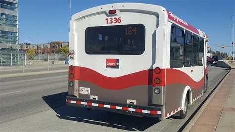 Calgary Transit 2018 Chevrolet Arboc SOF27 1336 On New Route 164