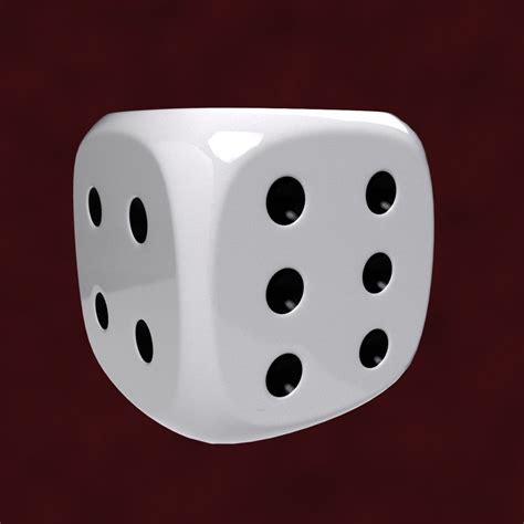 3d Dice Die Turbosquid 1179196
