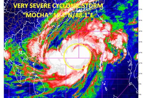Massive Cyclone Bears Down On Myanmar Bangladesh