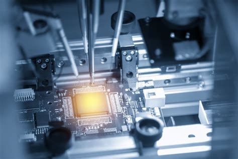 microchip semiconductor manufacturing automatic machine robot