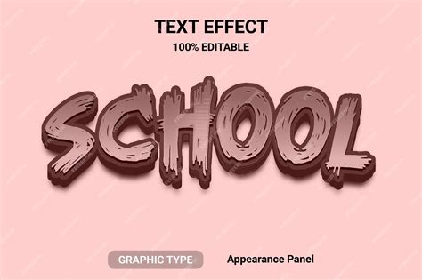 Premium Vector Text Effect Font Style Fully Editable Eps File