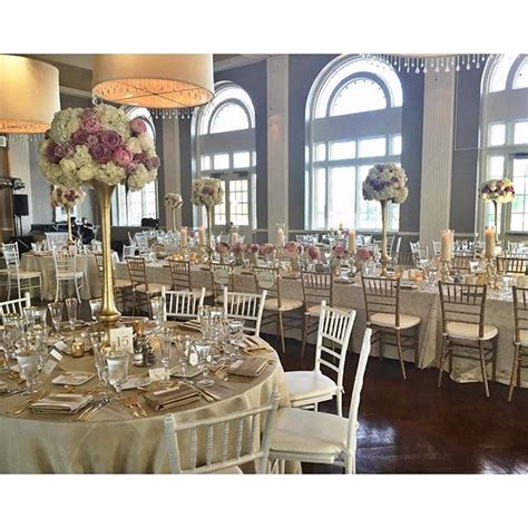 Tables Set Up For Event