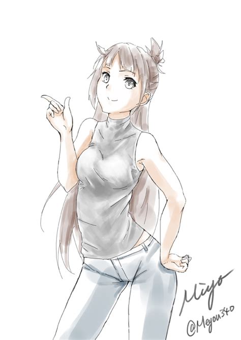 Safebooru 1girl Bare Arms Bare Shoulders Brown Hair Closed Mouth Commentary Request Covered
