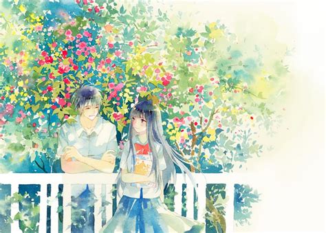 Kuronuma Sawako And Kazehaya Shouta Kimi Ni Todoke Drawn By Rei