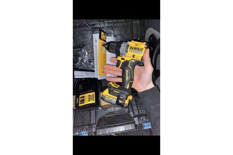 Бесщеточная дрель-шуруповерт DEWALT 2 скорости, 1 АКБ 18 В XR Li-Ion ...
