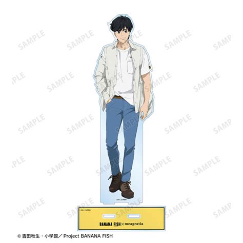 Banana Fish Meagratiaコラボ 描き下ろしイラスト 奥村英二 私服ver 特大アクリルスタンド Amiamijp
