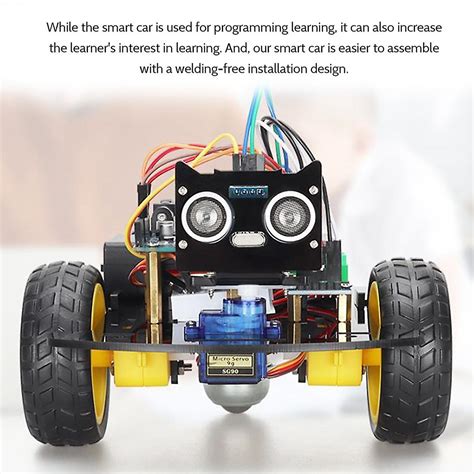 Tracking Obstacle Avoidance Wireless Remote Control Esp8266 Robot Car