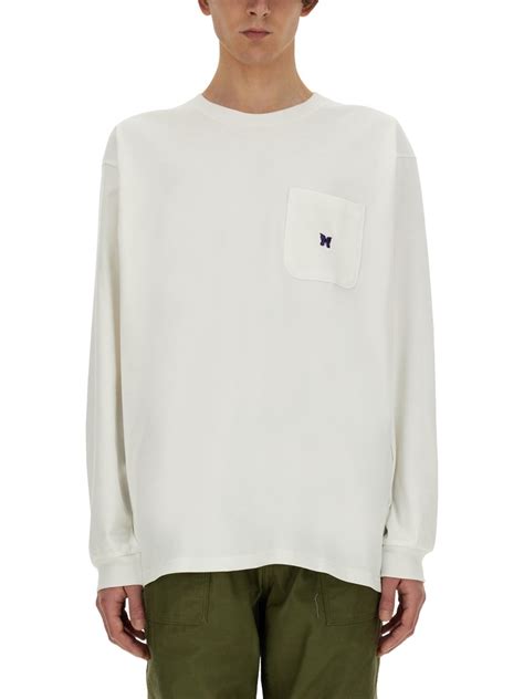 Needles T Shirt With Logo Eleonora Bonucci
