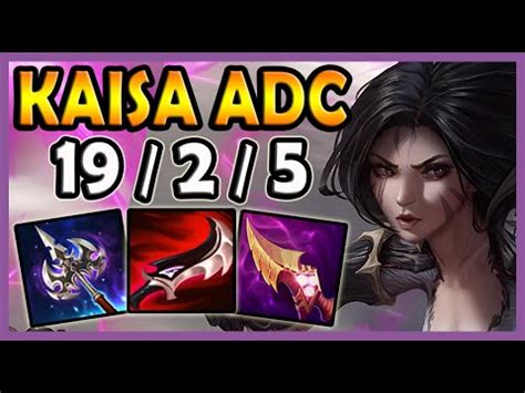Kaisa Vs Tristana ADC Korea Master Patch YouTube