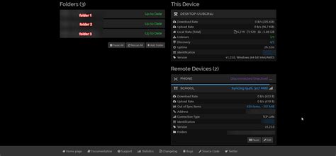 Stuck Syncing With A Device At With Blank Out Of Sync Items List Support Syncthing