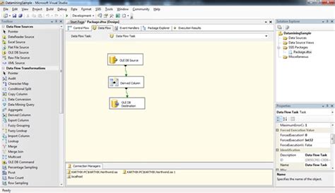 SQL Server Integration Services SSIS Derived Column Transformations