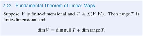 Solved 322 Fundamental Theorem Of Linear Maps Suppose V Is