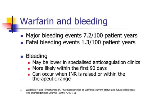 Mouth Bleeding On Warfarin At Cynthia Forsman Blog