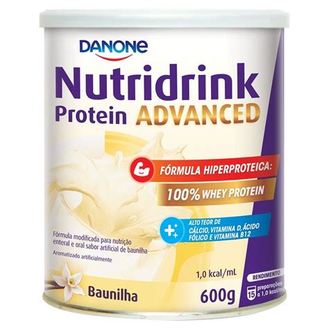 Suplemento Nutridrink Advanced Baunilha 600g 1 Un Danone Suprevida