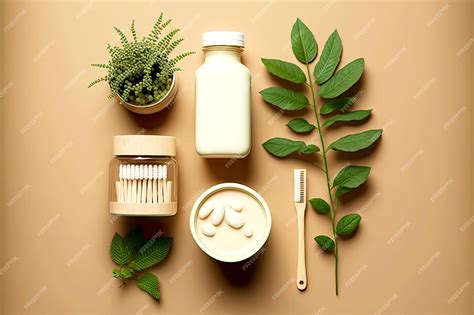 Premium Photo Relaxing Cosmetics Body Care Products Spa Products Flatlay
