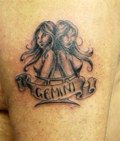 Edition Of The Arts Arts Style Tattoo Gemini ~ Tattoo Center