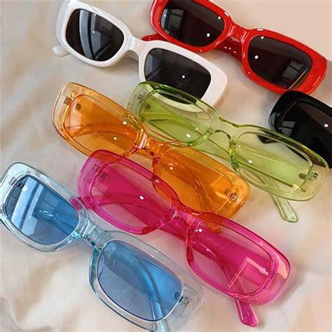 Luxury Women Square Sunglasses Small Rectangle Sunglasses Uv400 Women