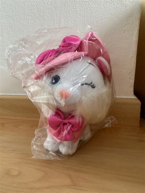 Disney Authentic Marie Soft Toy Hobbies Toys Toys Games On Carousell