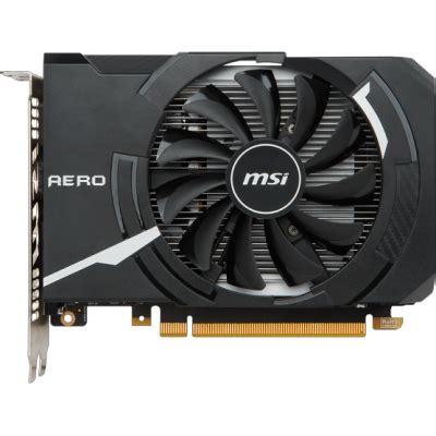 MSI GeForce GTX 1050 Ti Aero ITX 2G OC купить в KNS. Видеокарта MSI ...