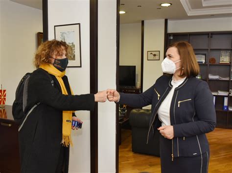 Средба на министерката Шахпаска со претставници на Центарот за управување со промени ЦУП