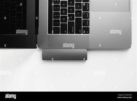 The USB Adapter Under The Type C Connector For Laptop Multiport Station For Laptop With