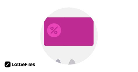 Free Cute Ticket Animation By Timer Fk Lottiefiles