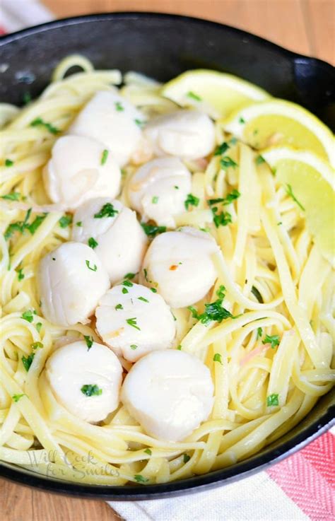 Scallop Scampi Recipe Will Cook For Smiles
