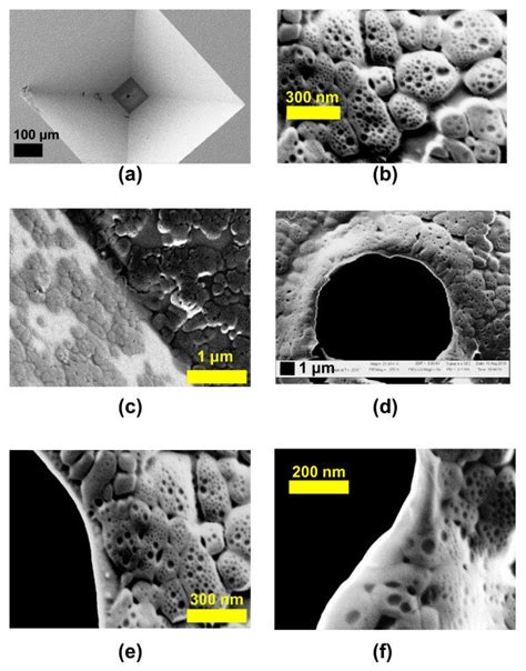 Coated 3d Solid State Micropore The 3d Structure Of The Micropore Of