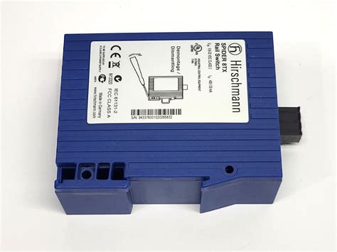 Hirschmann Iec 61131 2 Spider 8tx Rail Ethernet Switch