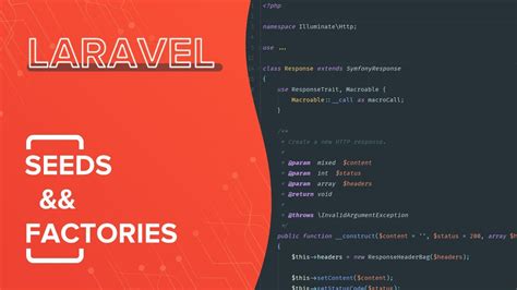 laravel seeds e laravel factories populando banco de dados youtube