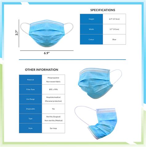 Astm Level 2 Surgical Mask Adn Care Llc