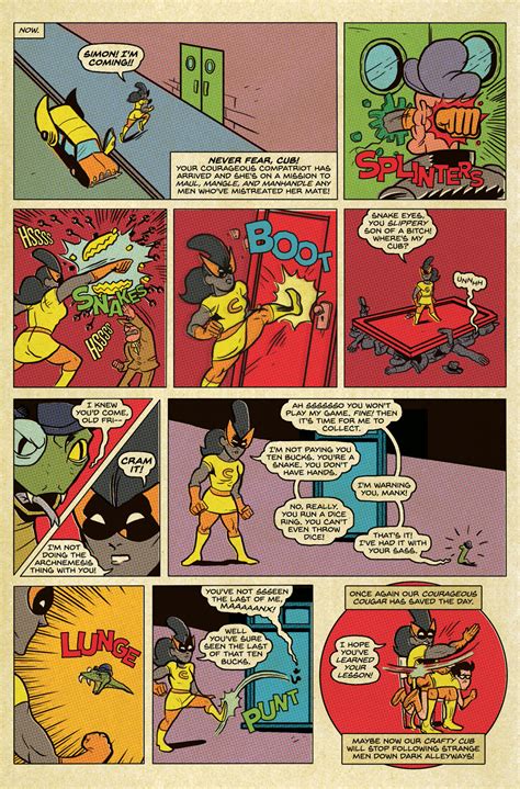 Cougar And Cub Backup Rosie Knight