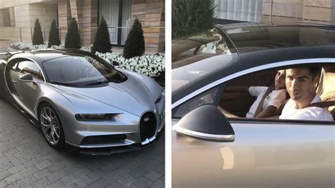 El Flamante Bugatti Chiron De Cristiano Ronaldo Hms Horas Minutos Y