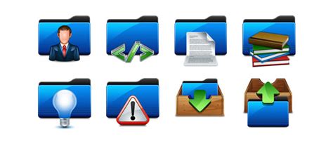 Free Freelance Designer Developer Folder Icon Set EPS PNG Formats Speckyboy