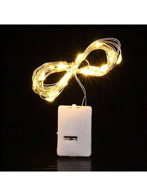 5 Piezas Mini Serie De Luz 2 Metros Tira Luz Led Decorativa Luz Hada Color Cálido Moda De