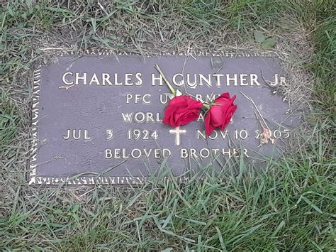 Charles H Gunther Jr 1924 2005 Find A Grave Memorial