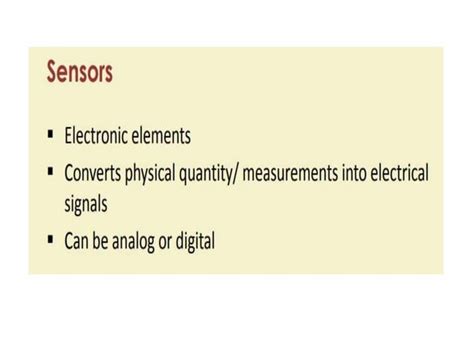 Integration Of Sensors And Actuators With Arduinopptx