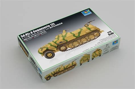 Sd Kfz Gepanzerte t Plastikové modely RC Auta Doplňky Barvy