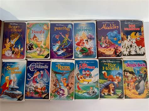 Walt Disney Black Diamond Vhs Tapes 136 Picclick Ca