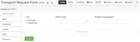 Using Nested Forms Documentation
